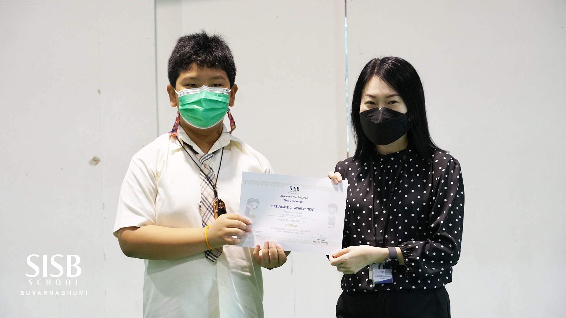 SISB Suvarnabhumi: Songkran Award, Writing Competition | SISB Schools