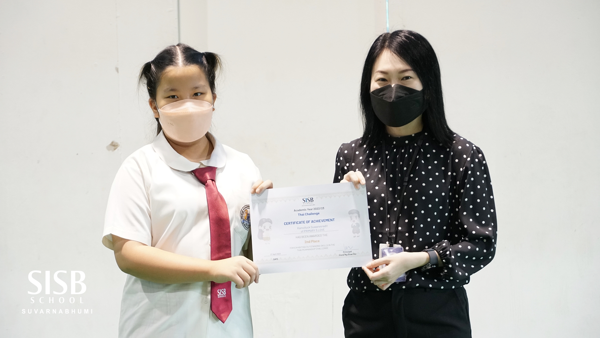 SISB Suvarnabhumi: Songkran Award, Writing Competition | SISB Schools