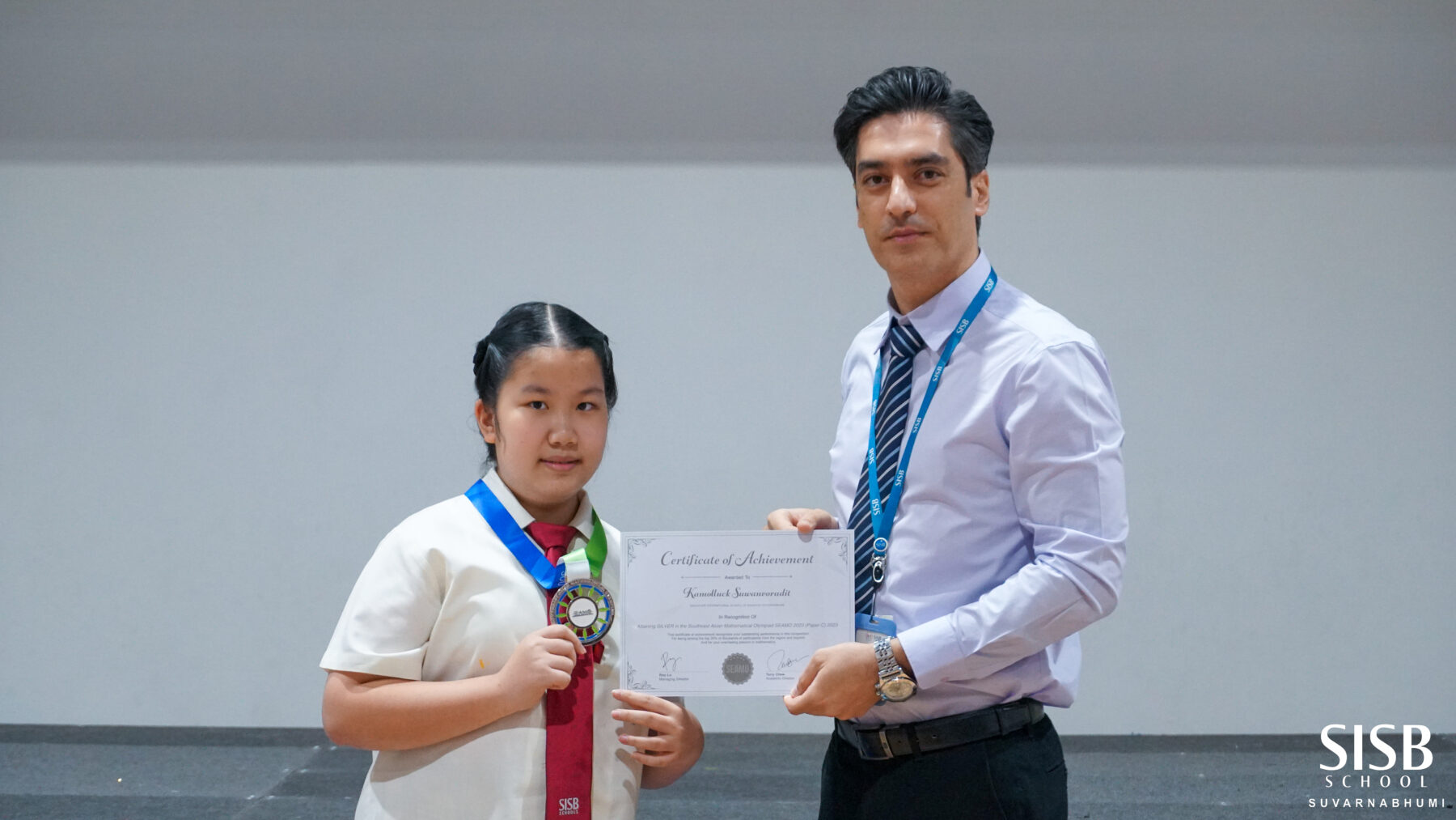 SISB Suvarnabhumi: Southeast Asian Mathematical Olympiad (SEAMO) Awards Ceremony | SISB Schools