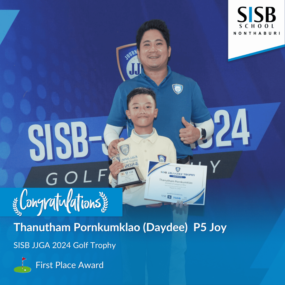 🎖SISB Nonthaburi : Congratulations to our students for their exceptional achievements in sports ...