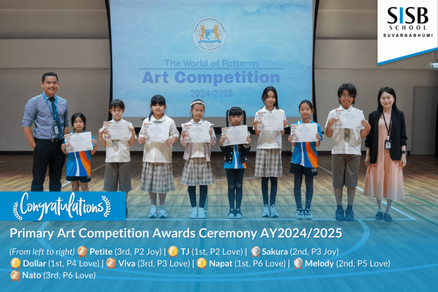 SISB Suvarnabhumi: Primary Art Competition Awards Ceremony 2024 | SISB Schools