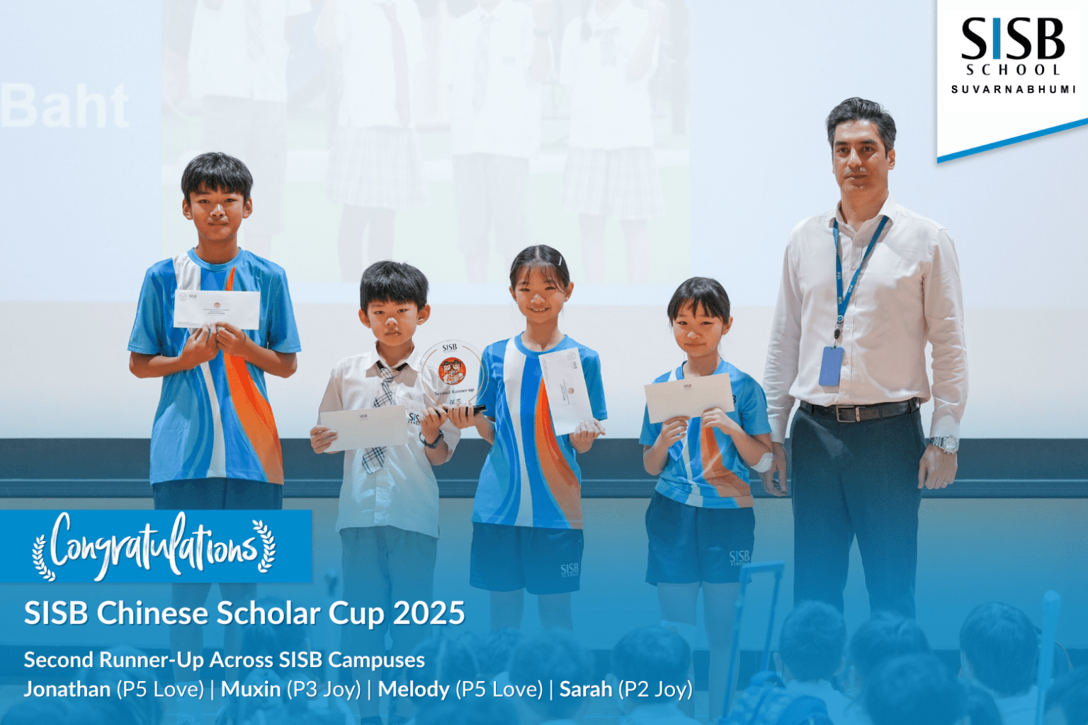SISB Suvarnabhumi: Chinese Scholar Cup Awards Ceremony AY2024/2025 | SISB Schools