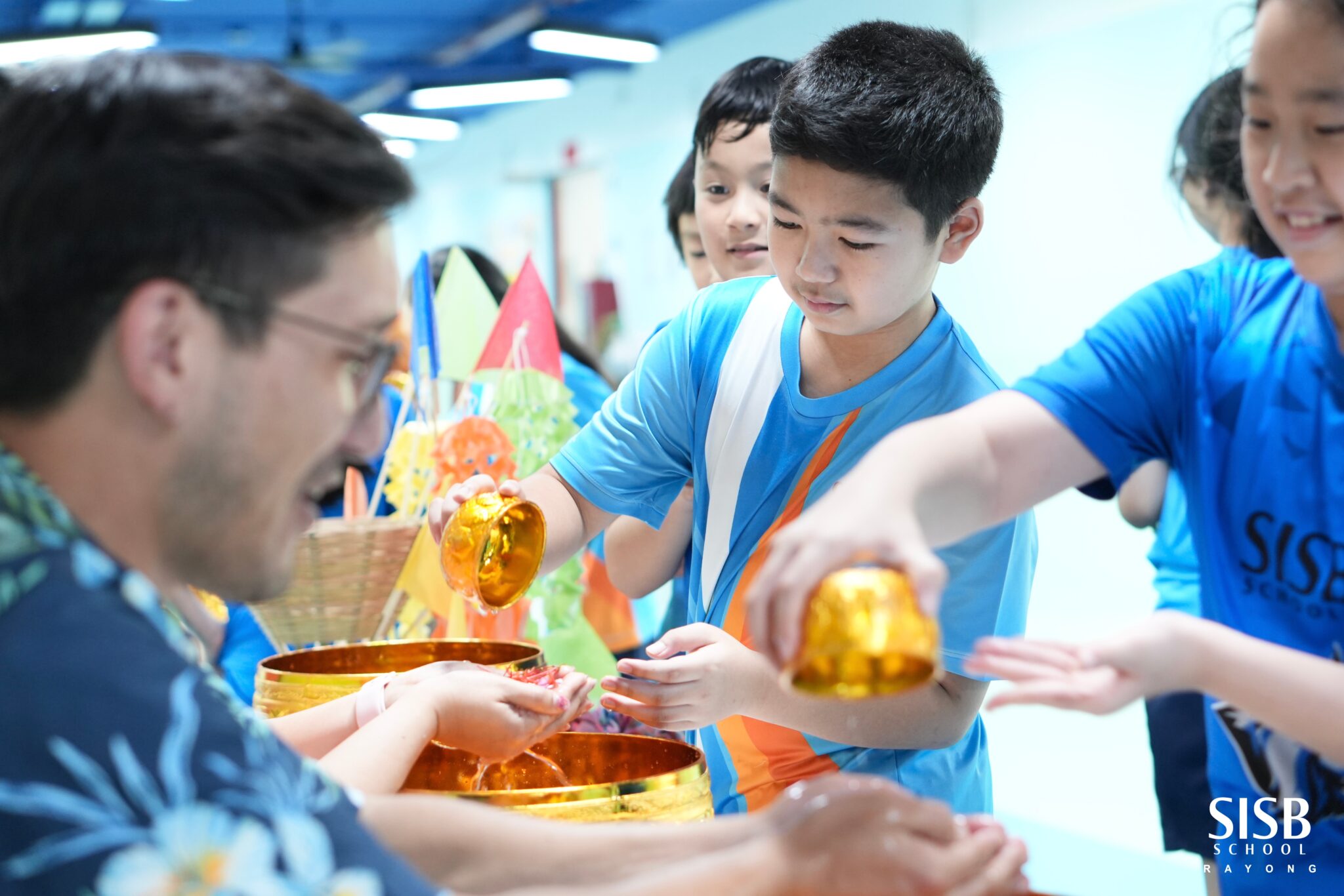 Rod Nam Dam Hua – A Songkran Tradition at SISB Rayong
