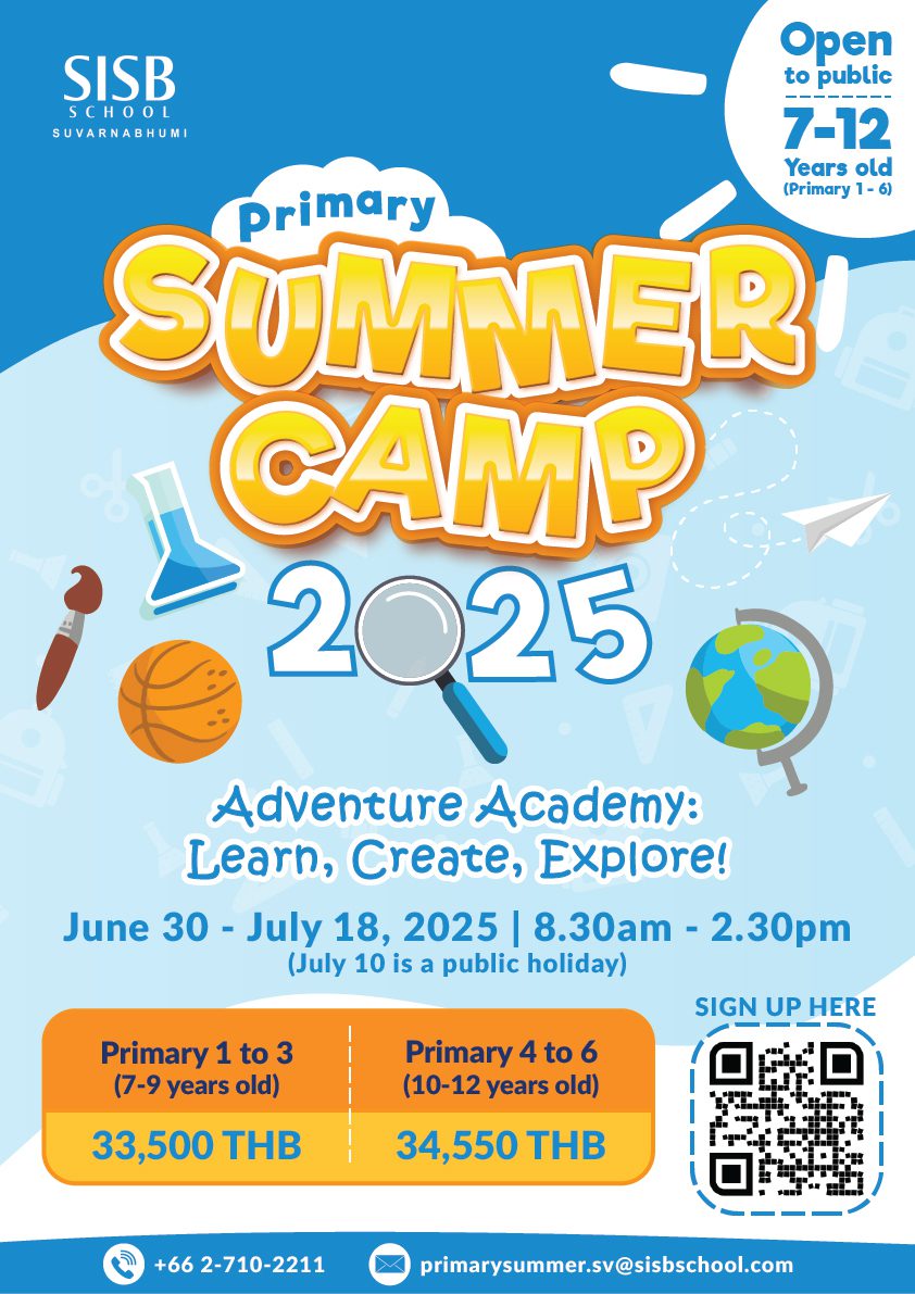 SISB Suvarnabhumi: Primary Summer 2025 | SISB Schools