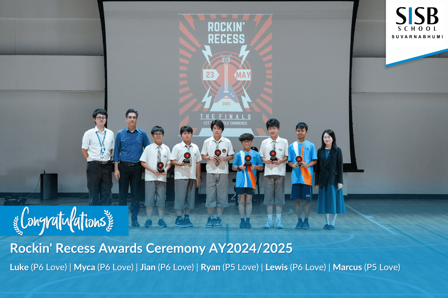 SISB Suvarnabhumi: Rockin' Recess Awards Ceremony AY2024/2025 | SISB Schools